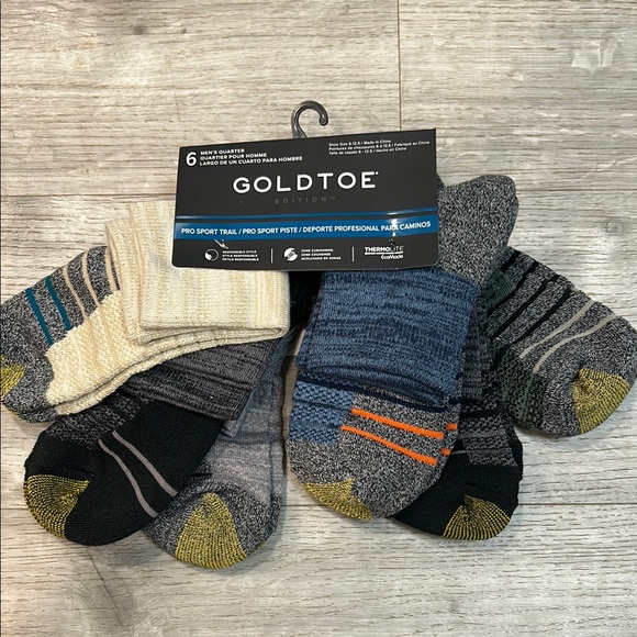 Gold Toe | Underwear & Socks | New Mens Gold Toe Pro Sport Trail ...